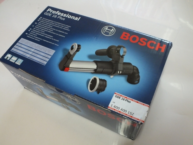 BOSCH GDE 16 Plus Bezputekļu urbšana ar SDS sistēmu /1600A0015Z /1.600 ...